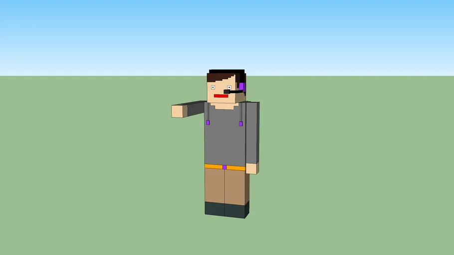 Minecraft guy | 3D Warehouse
