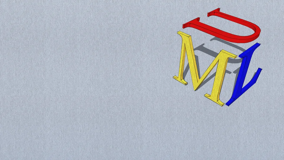 Logo UML | 3D Warehouse