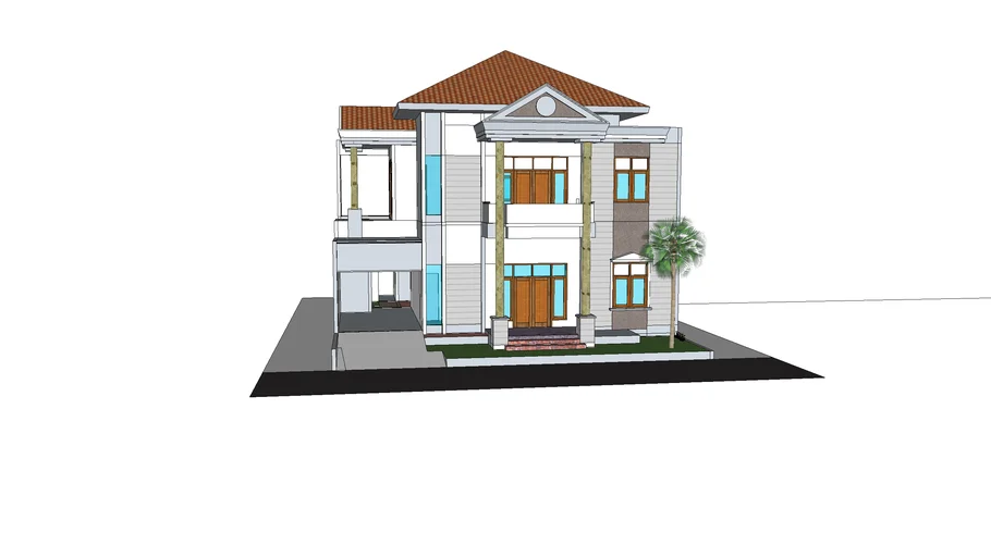 neo classic home | 3D Warehouse