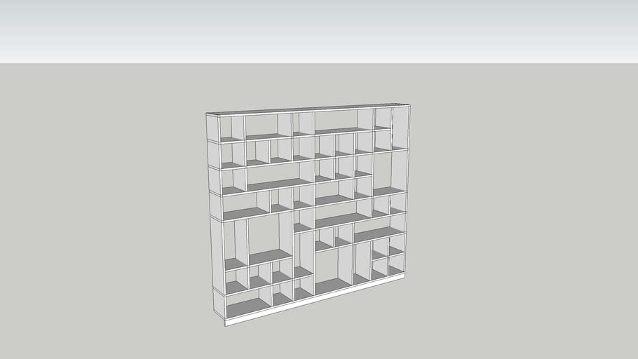 Bookshelf | 3D Warehouse