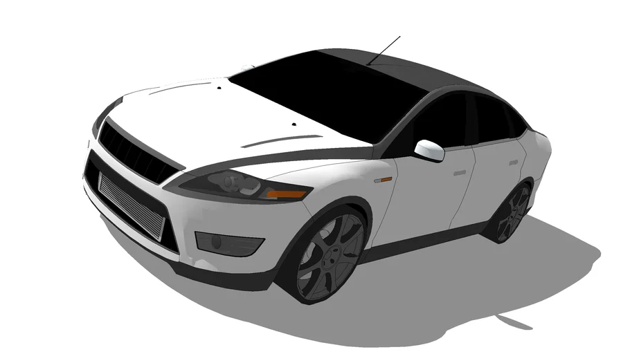 Modified Ford Mondeo Sedan | 3D Warehouse