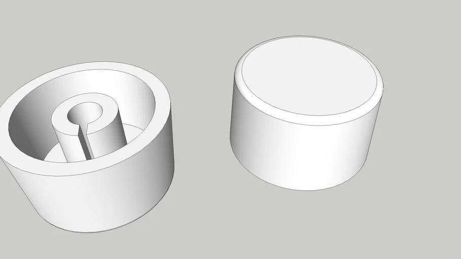 Dimmable Light Switch Knob | 3D Warehouse