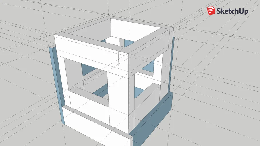 Prayer Room Crate Seating | 3D Warehouse