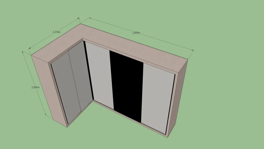 Guarda-Roupas | 3D Warehouse