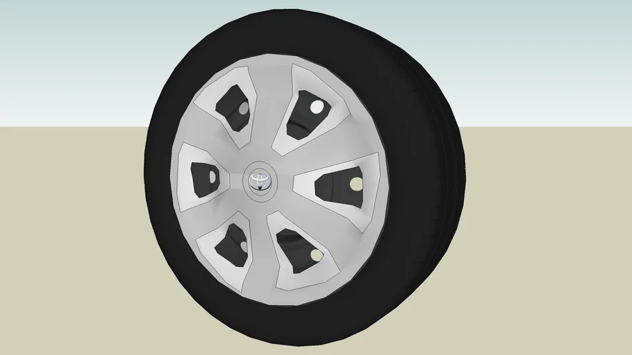 Toyota Hubcap | 3D Warehouse