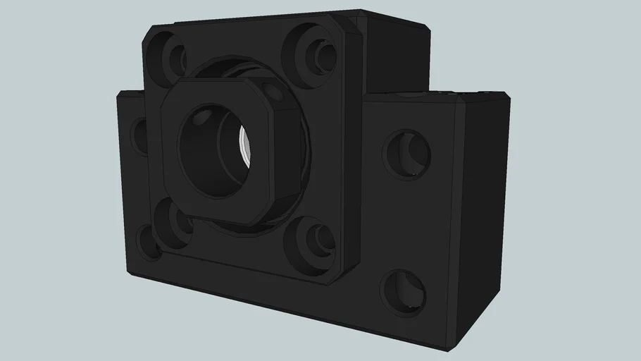 SYK BK12 Ballscrew Support Unit | 3D Warehouse