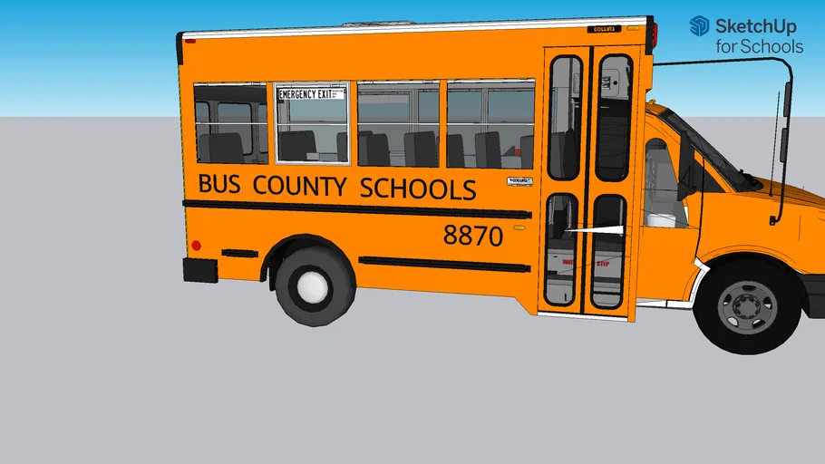 2004 Collins Grand Bantam Chevy Bus 8870 | 3D Warehouse