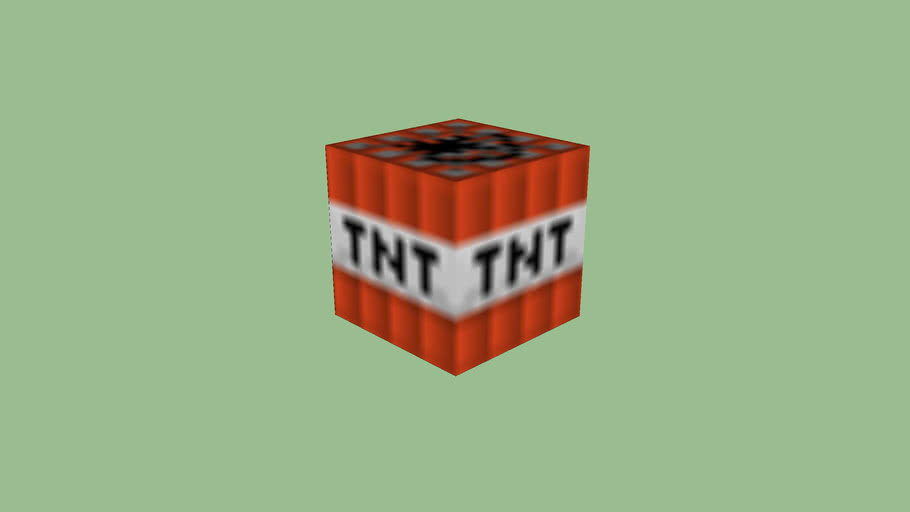 Minecraft TNT Block model by NEB | 3D Warehouse
