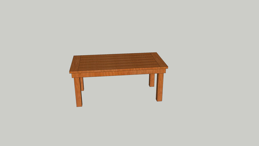 Outdoor table | 3D Warehouse