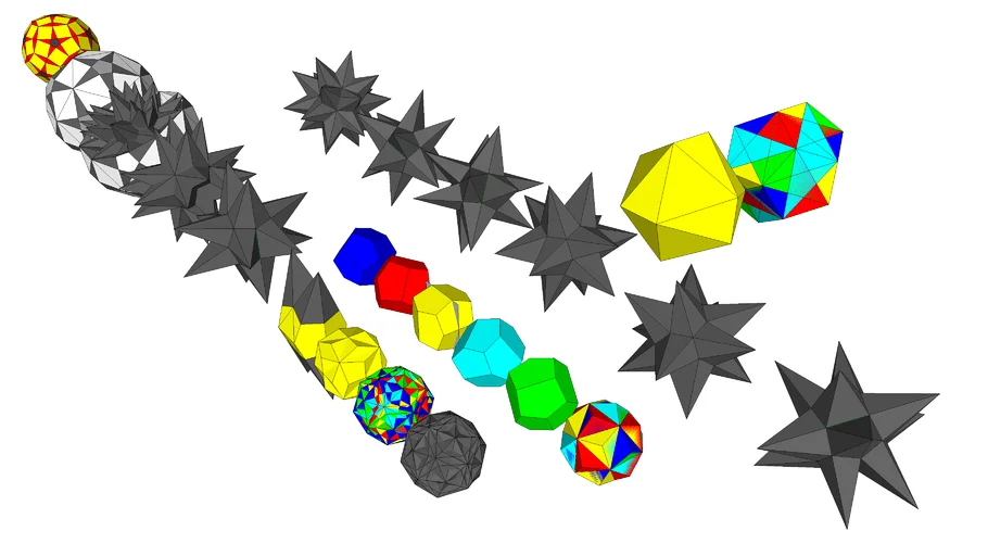 Compound Dodecahedron Irregular Double | 3D Warehouse