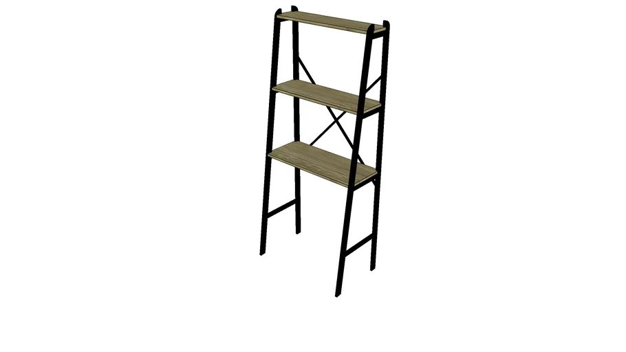 ladder bookshelf | 3D Warehouse