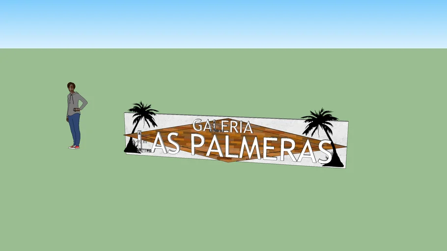 letras madera mod | 3D Warehouse