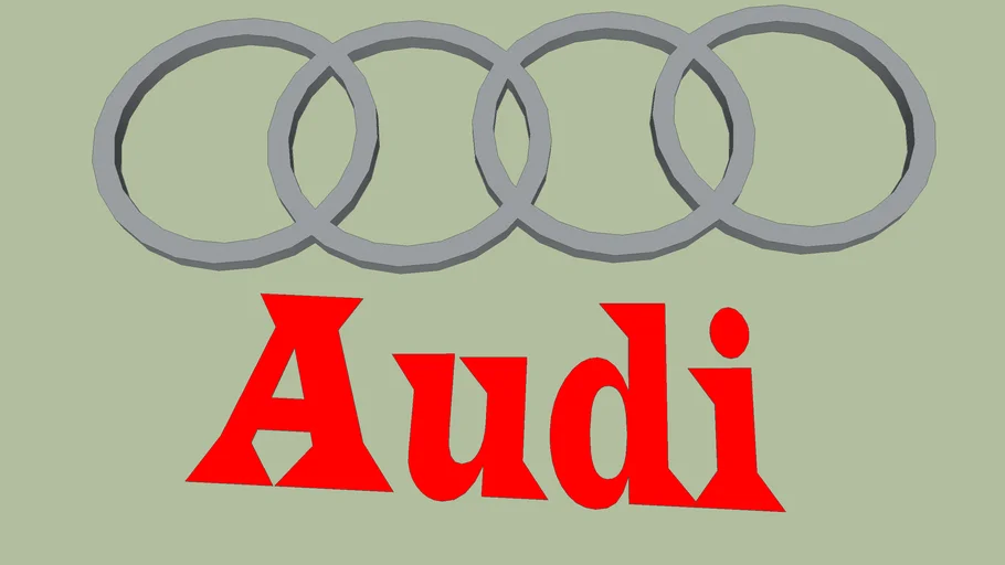 Audi Logo | 3D Warehouse