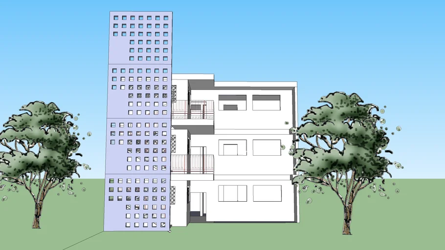 Edificio departamentos | 3D Warehouse