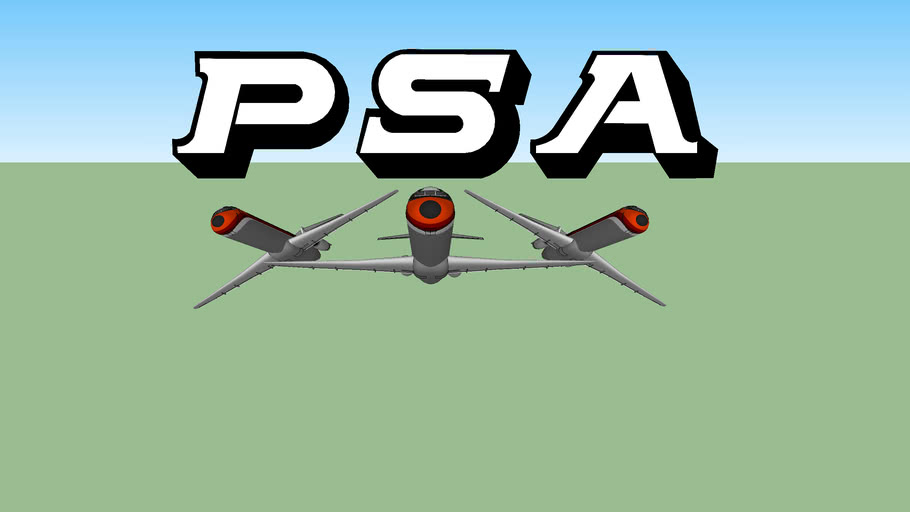 PSA Logo (for 707) | 3D Warehouse