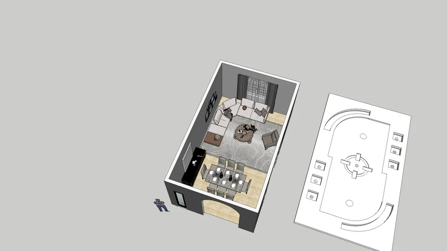 Living Room | 3D Warehouse