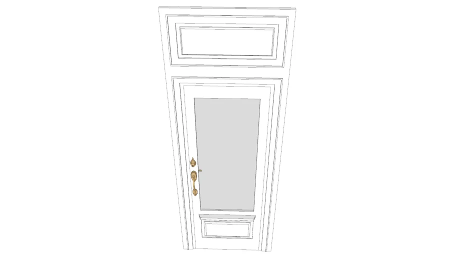 Porta Clássica | 3D Warehouse