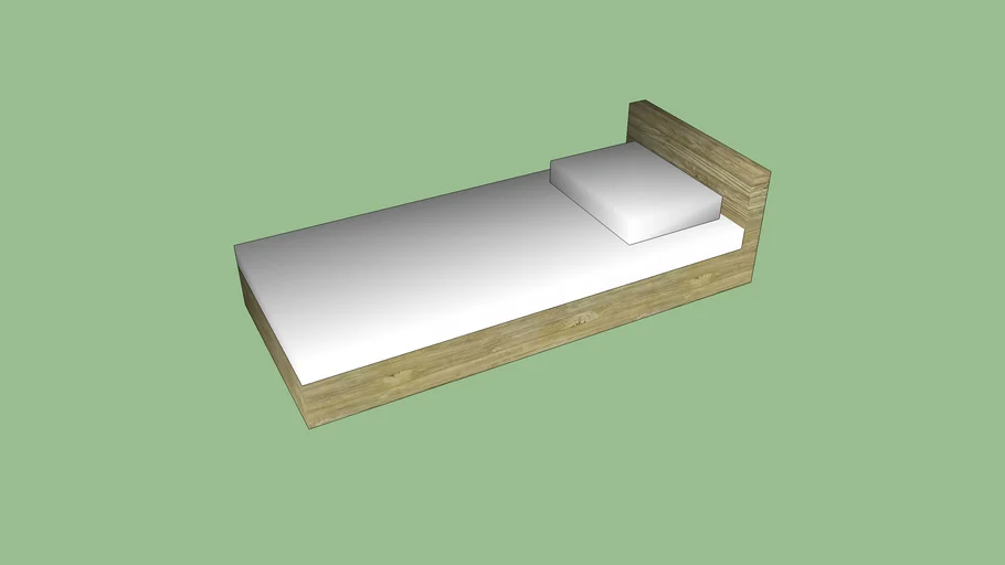 simple bed | 3D Warehouse