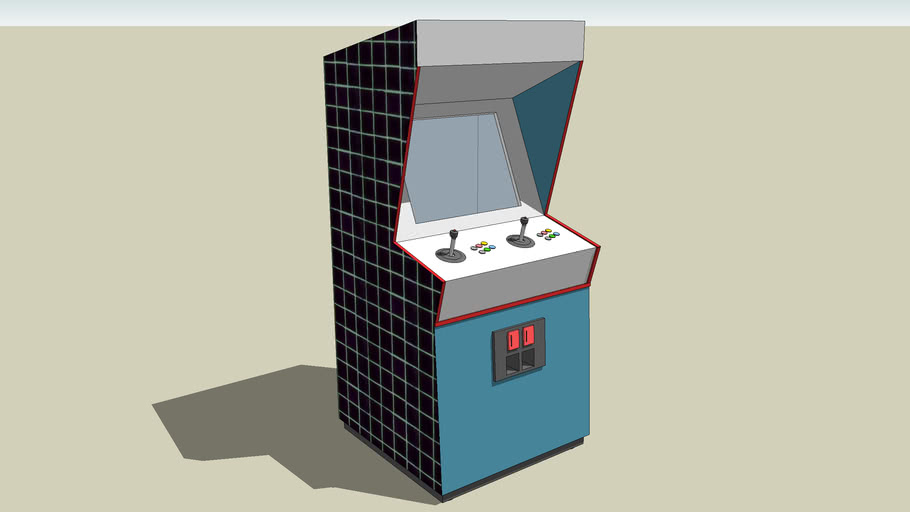 Arcade Cabinet | 3D Warehouse
