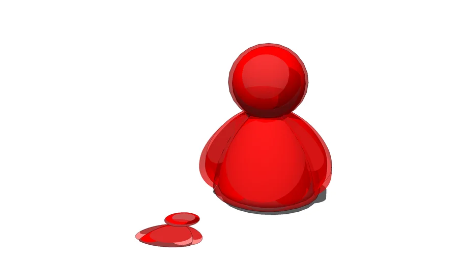 Windows Live Red Messenger | 3D Warehouse