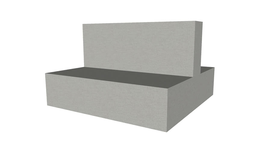 Continuous Footing 48inx12in - Detailed | 3D Warehouse