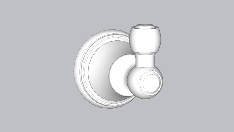 Woodhurst Robe Hook - 73235 | 3D Warehouse