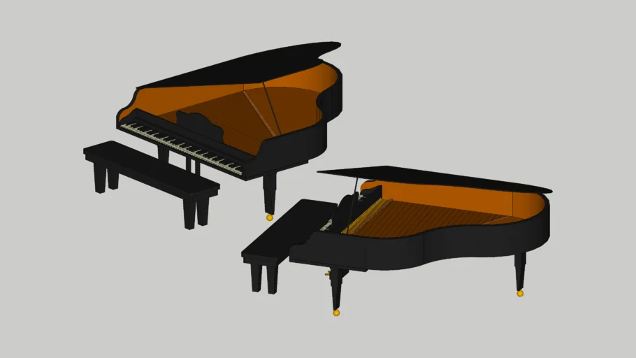 Grand Piano | 3D Warehouse
