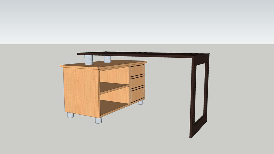 Consultant Table | 3D Warehouse