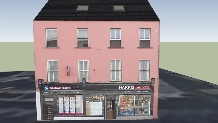 Yet another boring building | 3D Warehouse