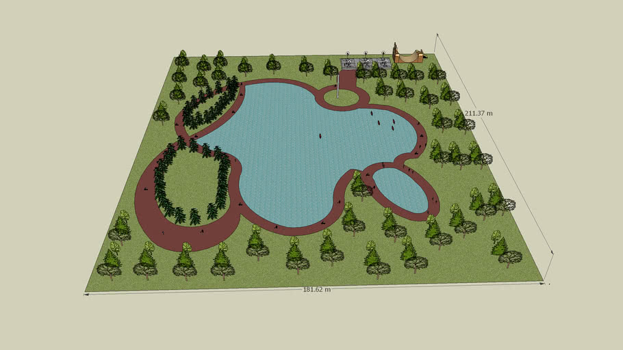 Parque Mexico D.F | 3D Warehouse