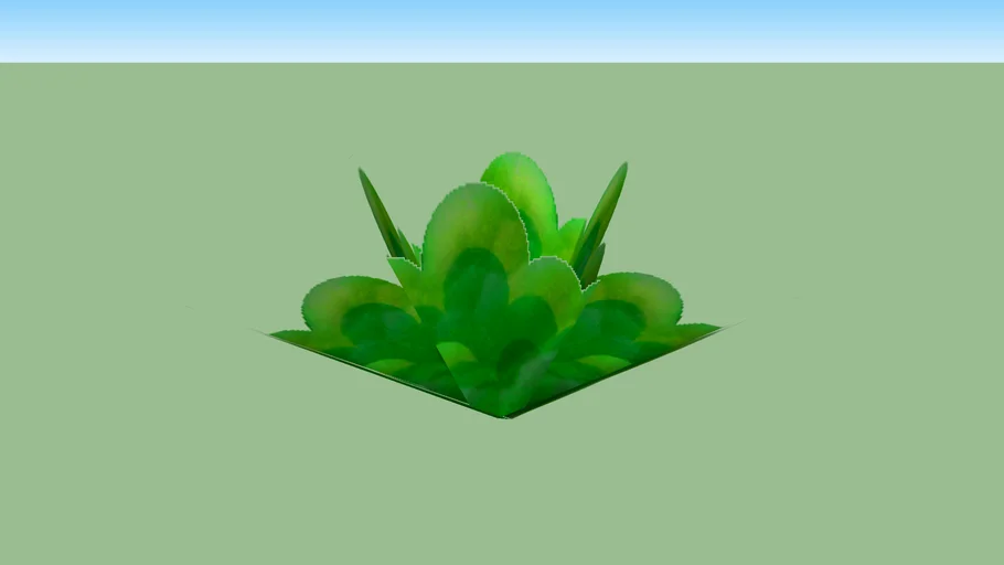 Mario Kart Wii - Mushroom Gorge Bush | 3D Warehouse