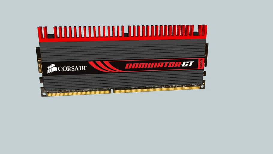 Corsair Dominator GT DDR3 Memory | 3D Warehouse