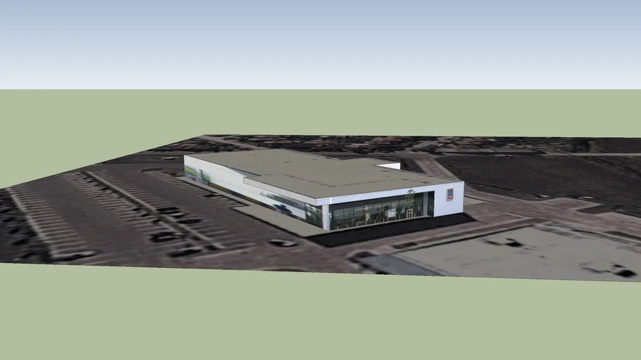 Aldi - Szentes | 3D Warehouse