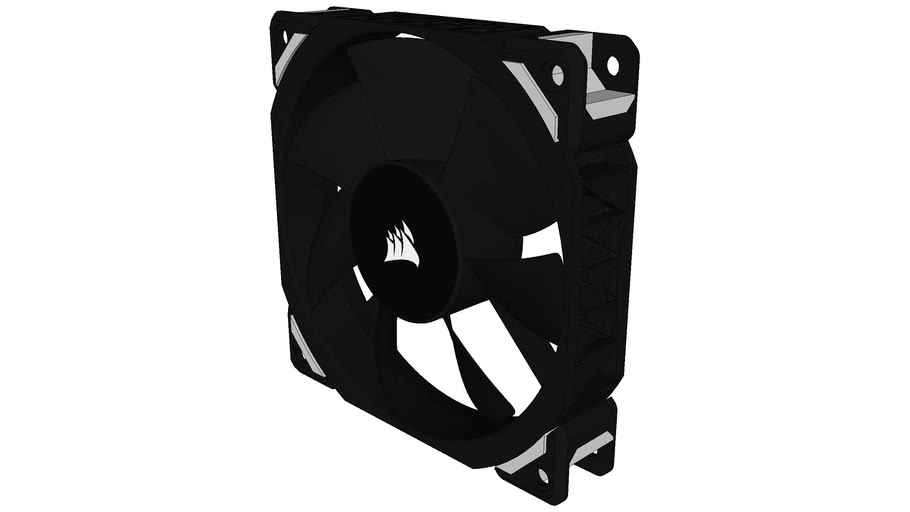 Corsair ML120 PRO 120mm PWM Premium Magnetic Levitation Fan | 3D Warehouse