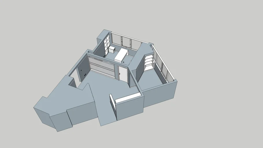 Typical Office Setup | 3D Warehouse