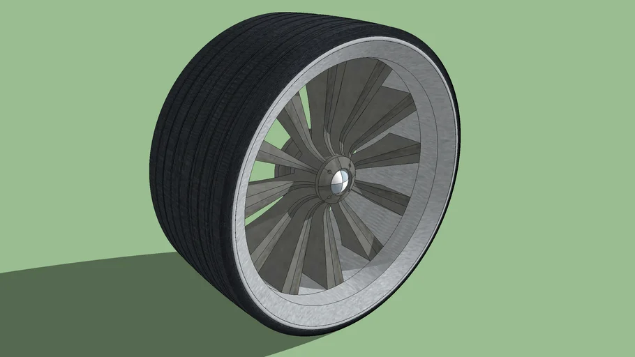 Rim & Tire | 3D Warehouse