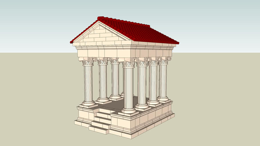 Roman Temple | 3D Warehouse