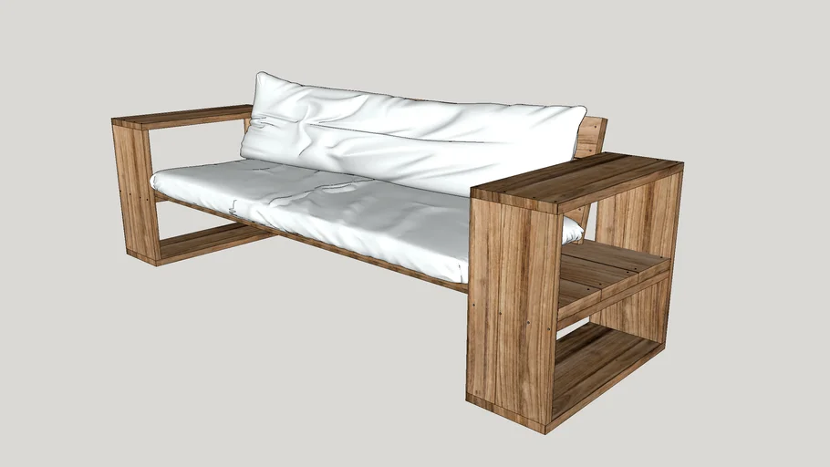 Sofa Rustico | 3D Warehouse