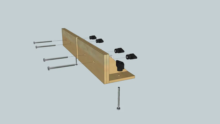 Router Fence | 3D Warehouse