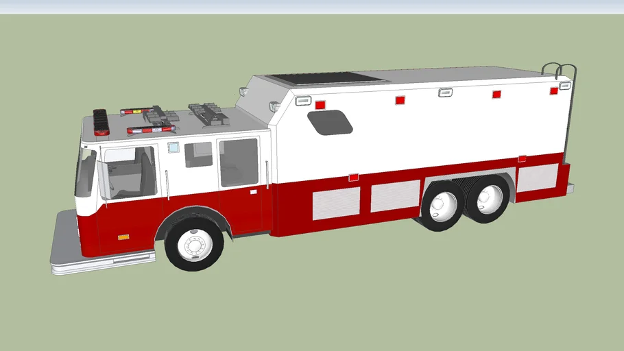 Pierce Fire Rescue | 3D Warehouse