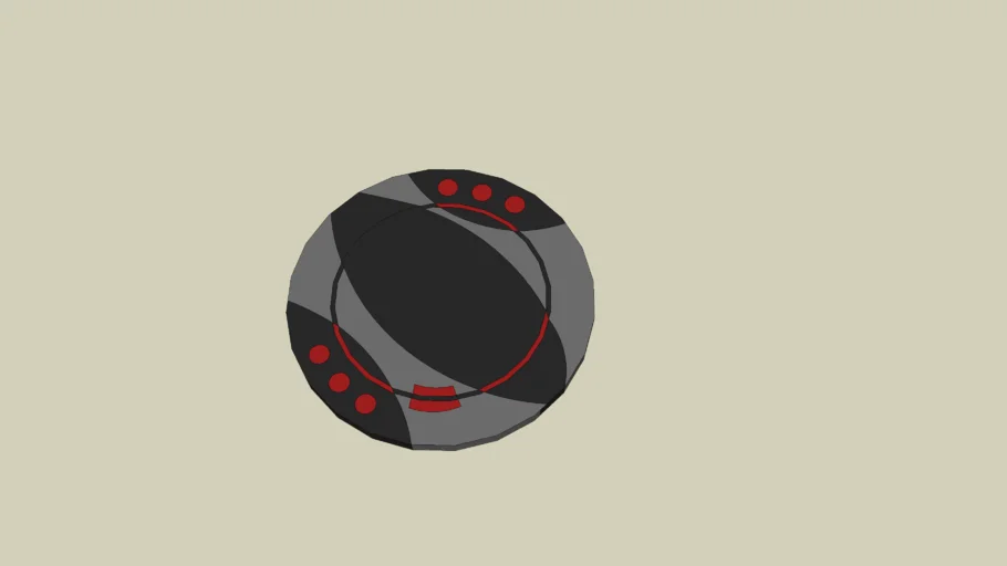 9' Round contemporary Rug | 3D Warehouse