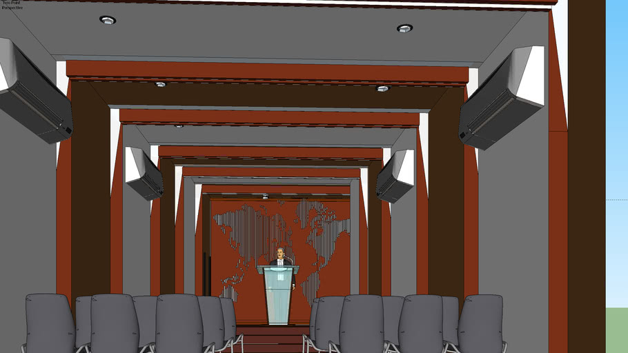 conference hall interior design | 3D Warehouse
