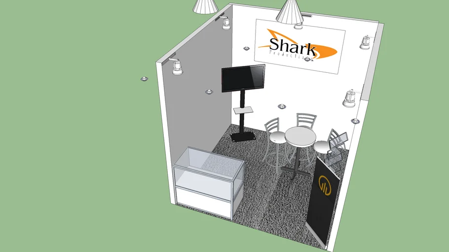 Stand 3x3 U | 3D Warehouse