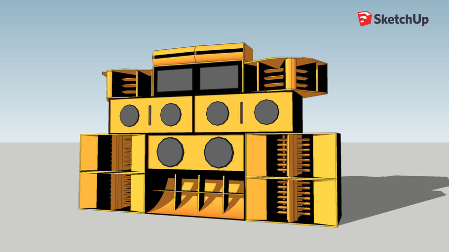 Soundsystem 5 ways | 3D Warehouse