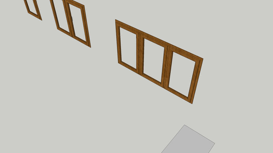 pvc window | 3D Warehouse