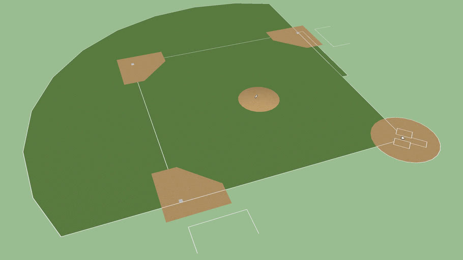Baseball Field V2 | 3D Warehouse