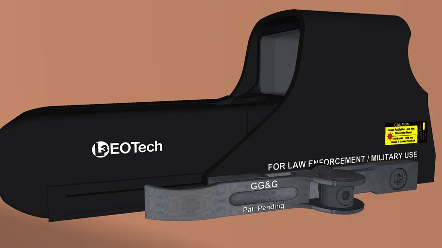 L-3 EOTech Holographic Weapons Sight – Model 552.A65 - Accucam Rail ...