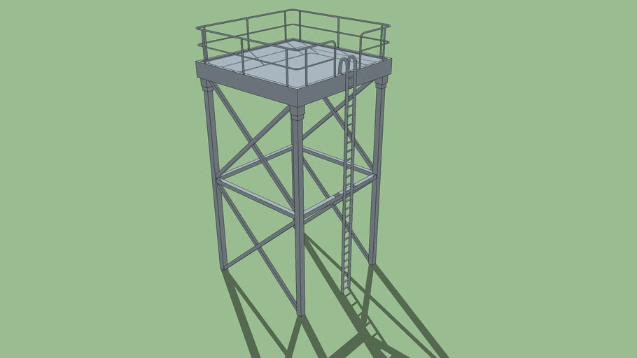 Raised Platform III | 3D Warehouse