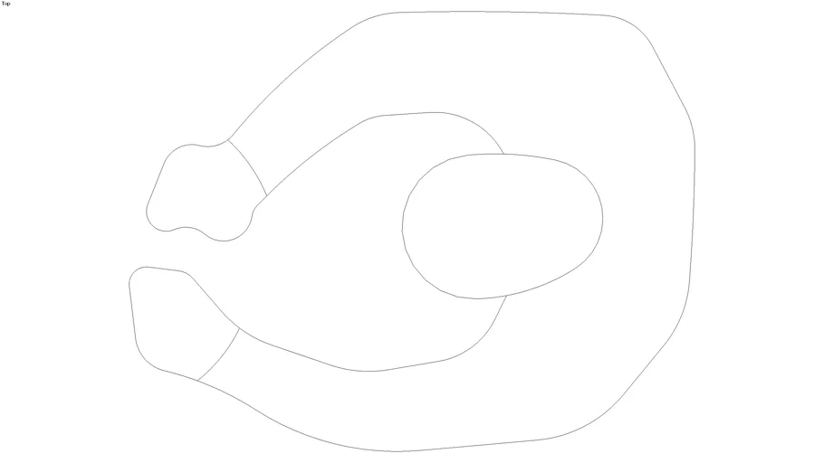 2d man sitting | 3D Warehouse