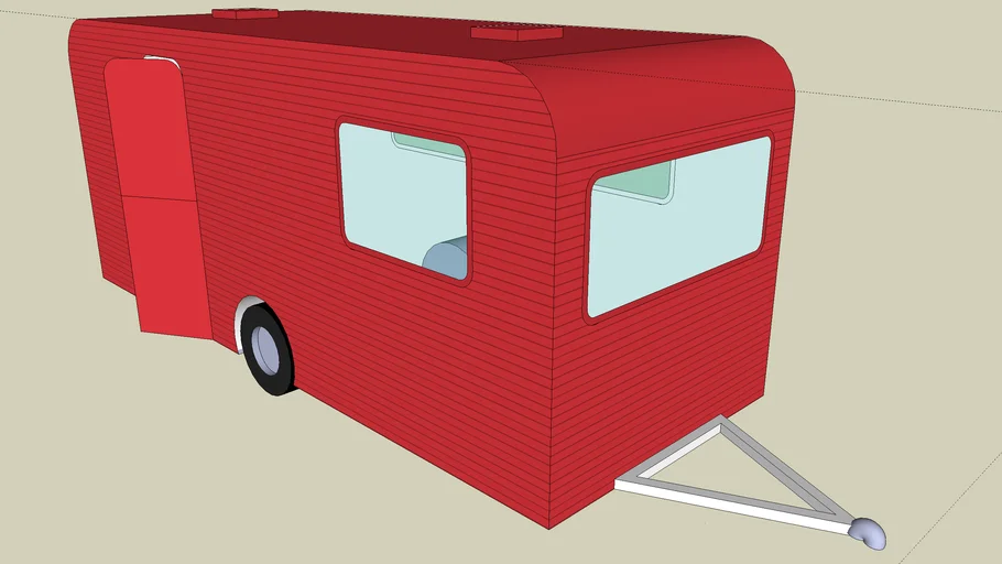 The caravan of Anaïg | 3D Warehouse